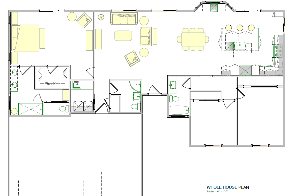 Precise Interior Design Drafting Services